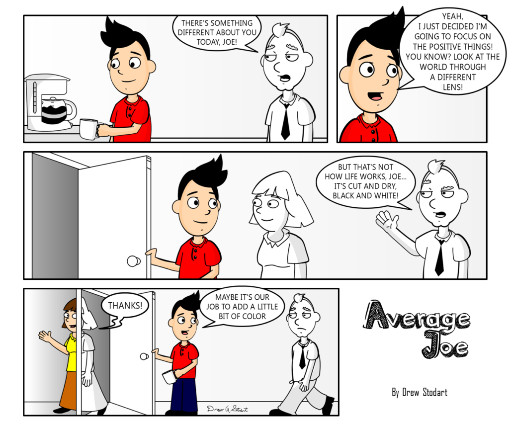 Average Joe 10 – Living In Color – Average Joe Comics