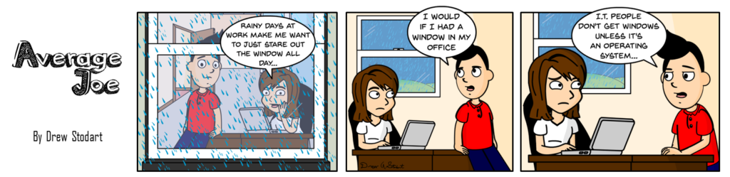 Average Joe 30 – Rainy Days – Average Joe Comics