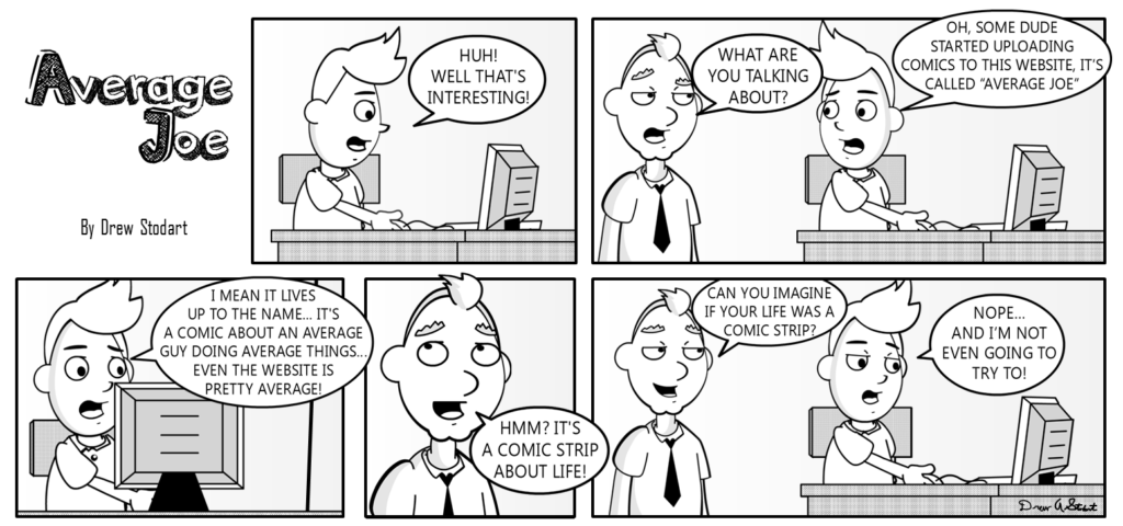Average Joe 6 – Comic Life – Average Joe Comics