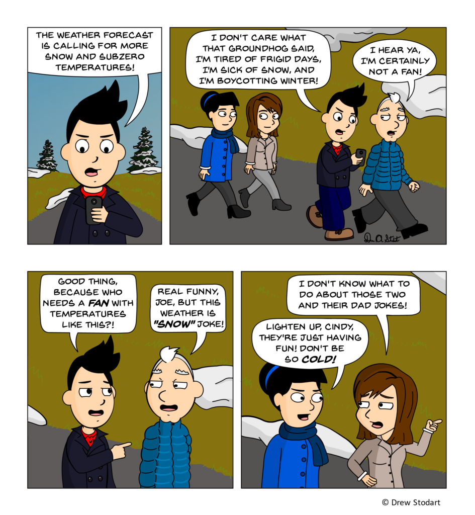 Average Joe 78 – Snow Problem – Average Joe Comics