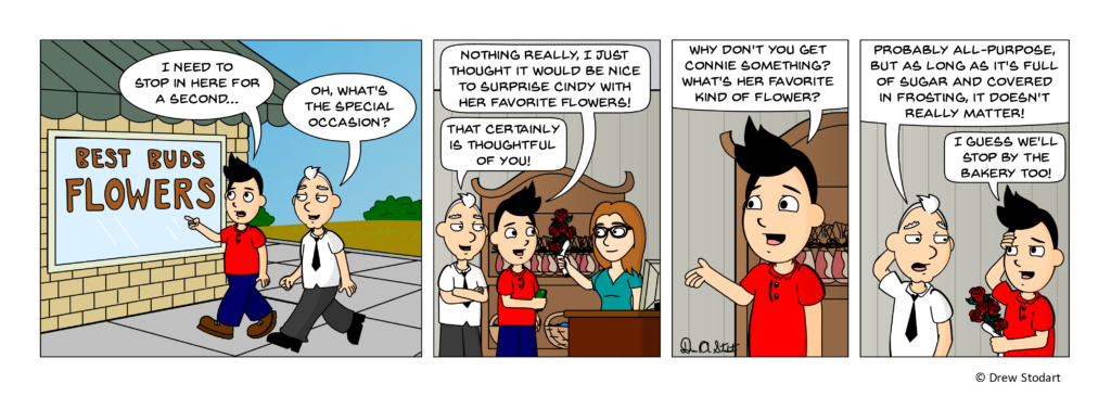 Average Joe 80 – Flower/Flour – Average Joe Comics