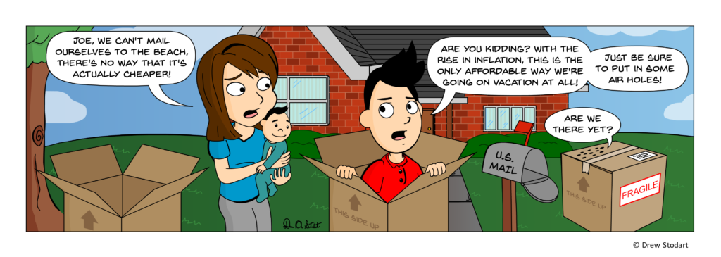 Average Joe 81 – Inflation Vacation – Average Joe Comics